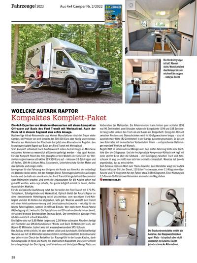 Die Firma Woelcke in der Presse